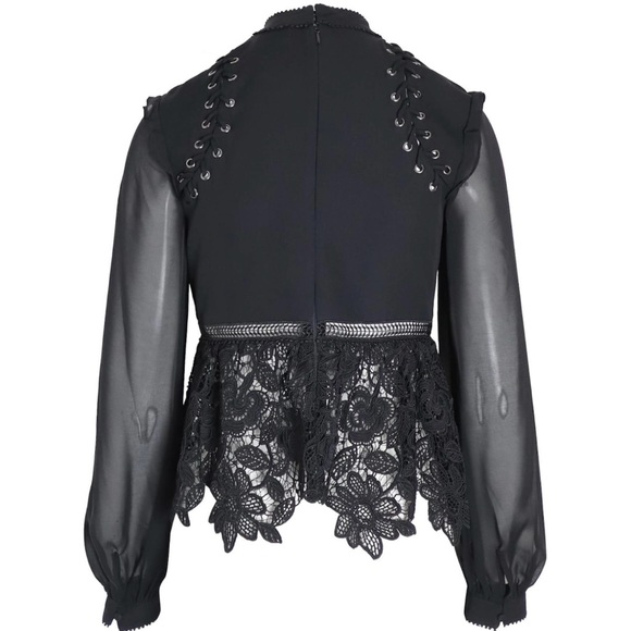 Self-Portrait | Tops | Nwt Self Portrait Blouse | Poshmark